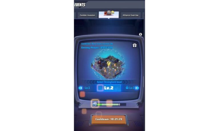 Last War Zombie Invasion Guide - Boss Levels & Cooldown