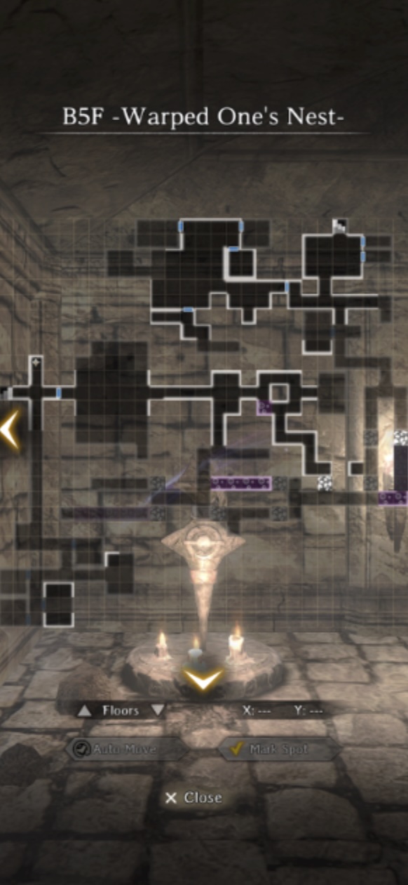 Wizardry Variants Daphne Map Guide