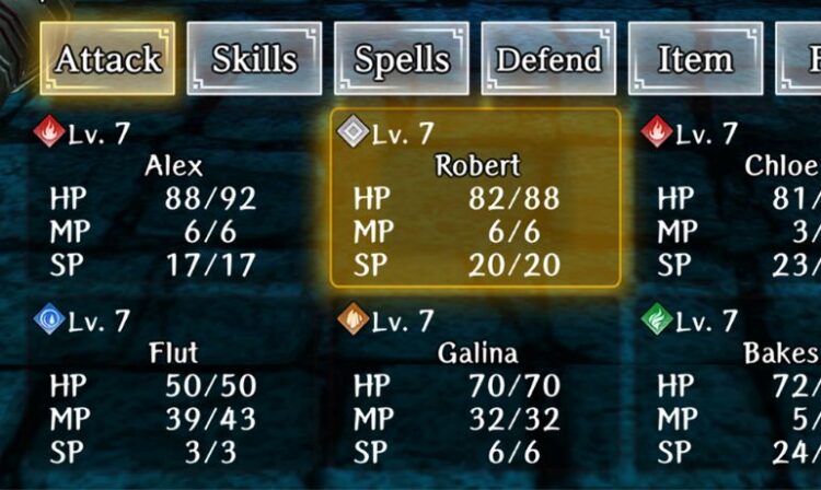 Wizardry Variants Daphne Skills Guide - skill inheritance
