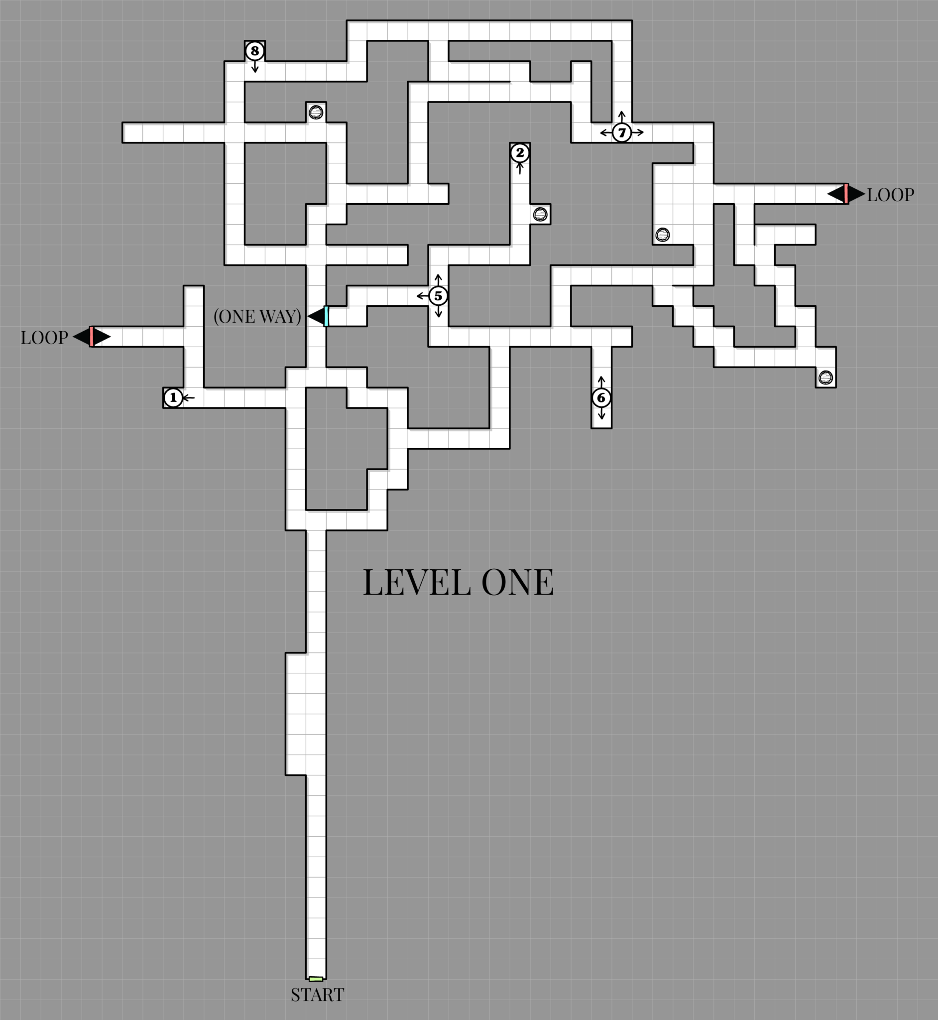 ENA Dream BBQ Maze Guide - All Map Levels & Doors